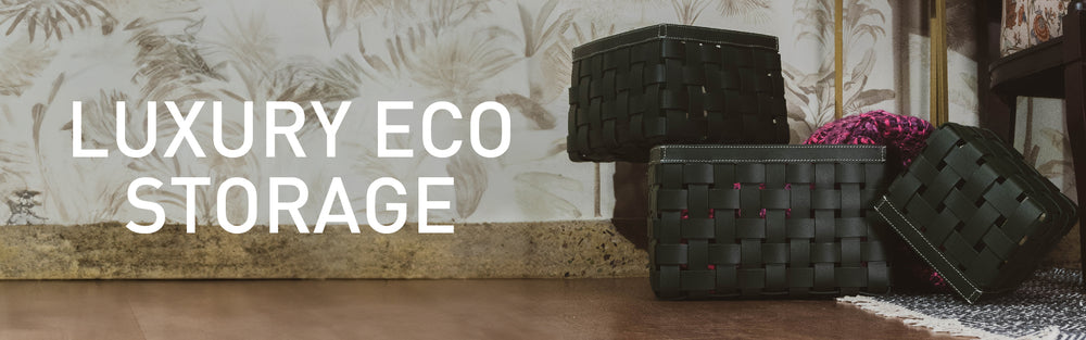Stylish Eco-Friendly Premium Leather Storage